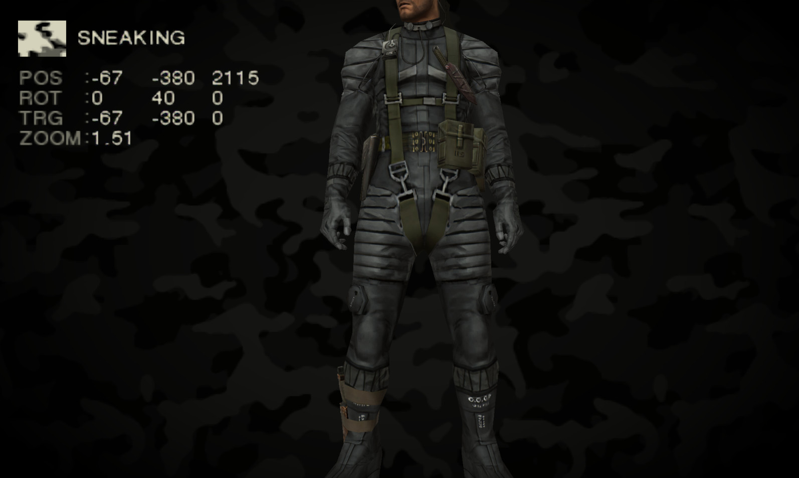 Immersive Sneaking Suit [Metal Gear Solid: Snake Eater 3D] [Mods]