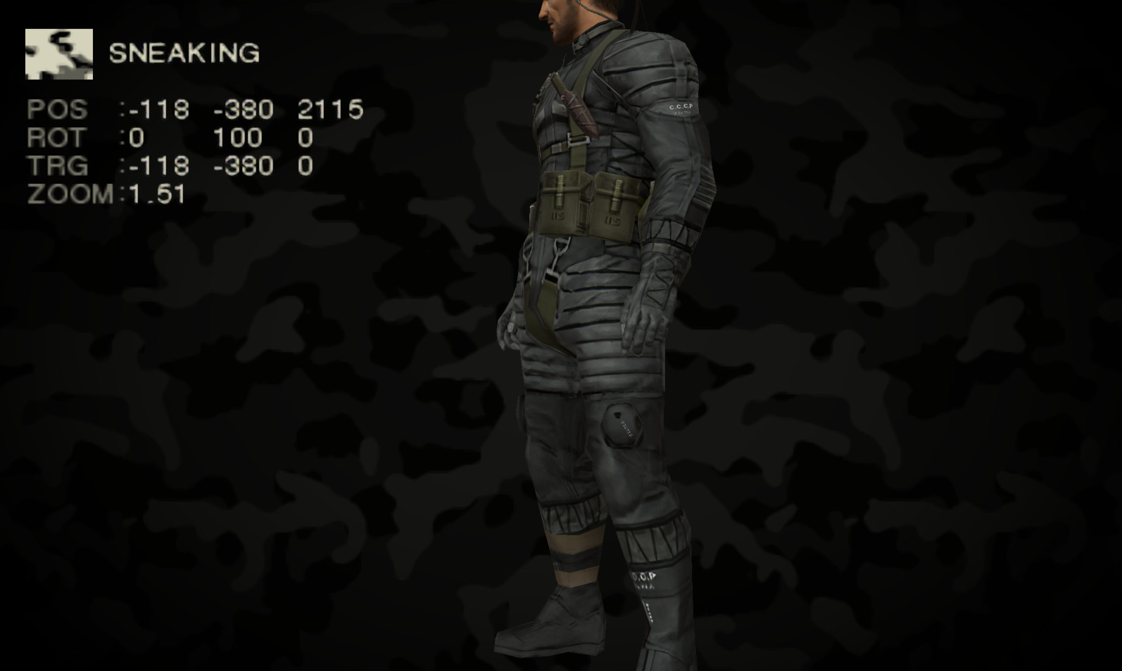 Immersive Sneaking Suit Mod for Metal Gear Solid: Snake Eater 3D | MGS ...