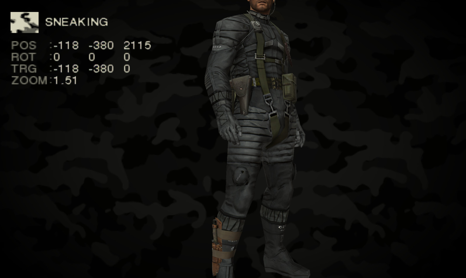 Immersive Sneaking Suit Mod for Metal Gear Solid: Snake Eater 3D | MGS ...