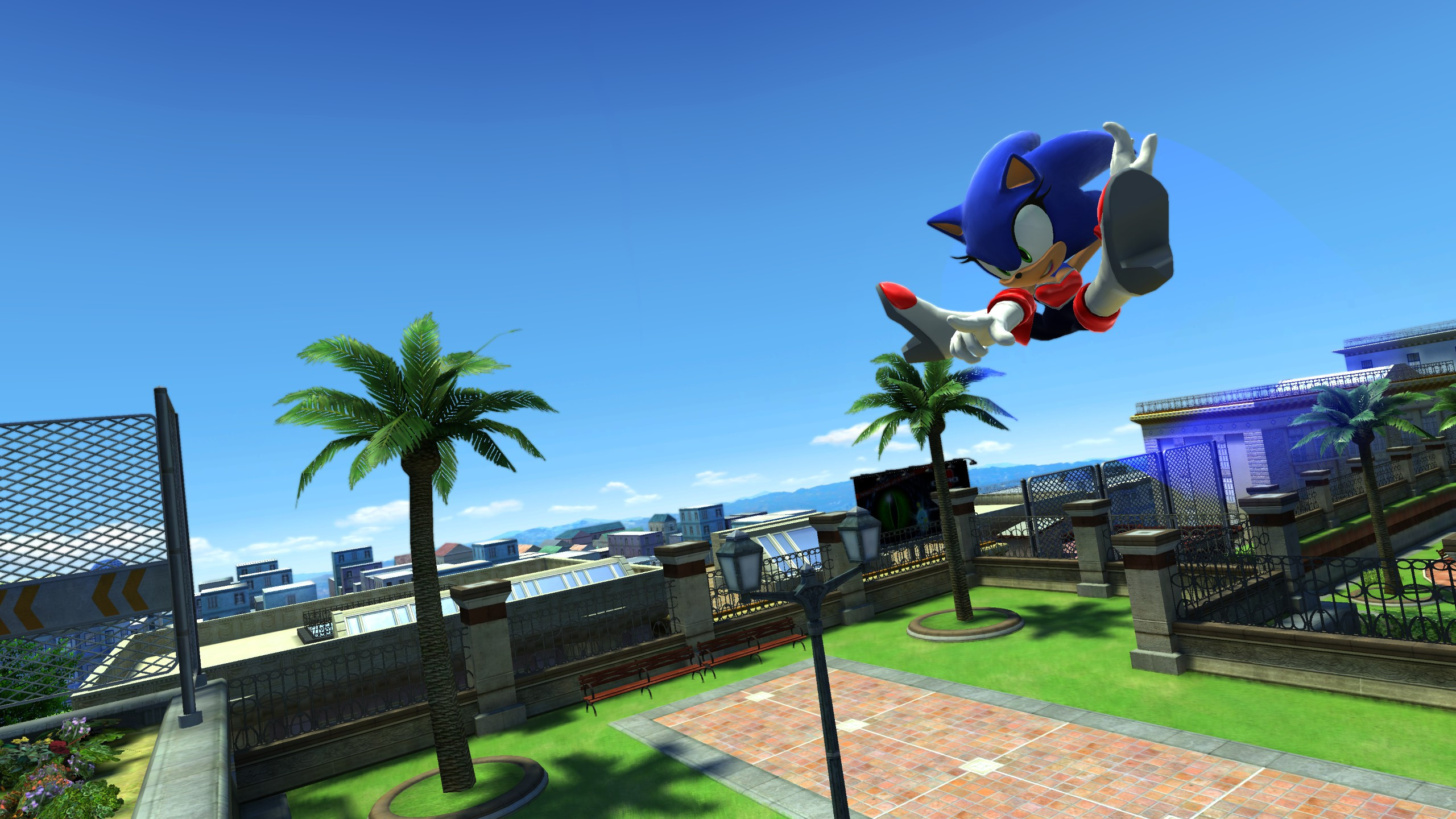 Sonic in Rouge's Outfit [Sonic Generations] [Mods]