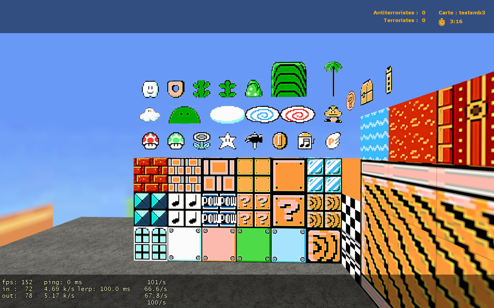 Super Mario Bros 3 Textures Mod for Counter-Strike: Source | CS:S Mods