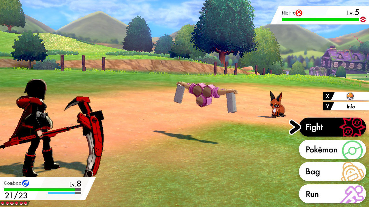 RWBY Ruby Rose Player Character Mod for Pokemon Sword & Shield | SWSH Mods