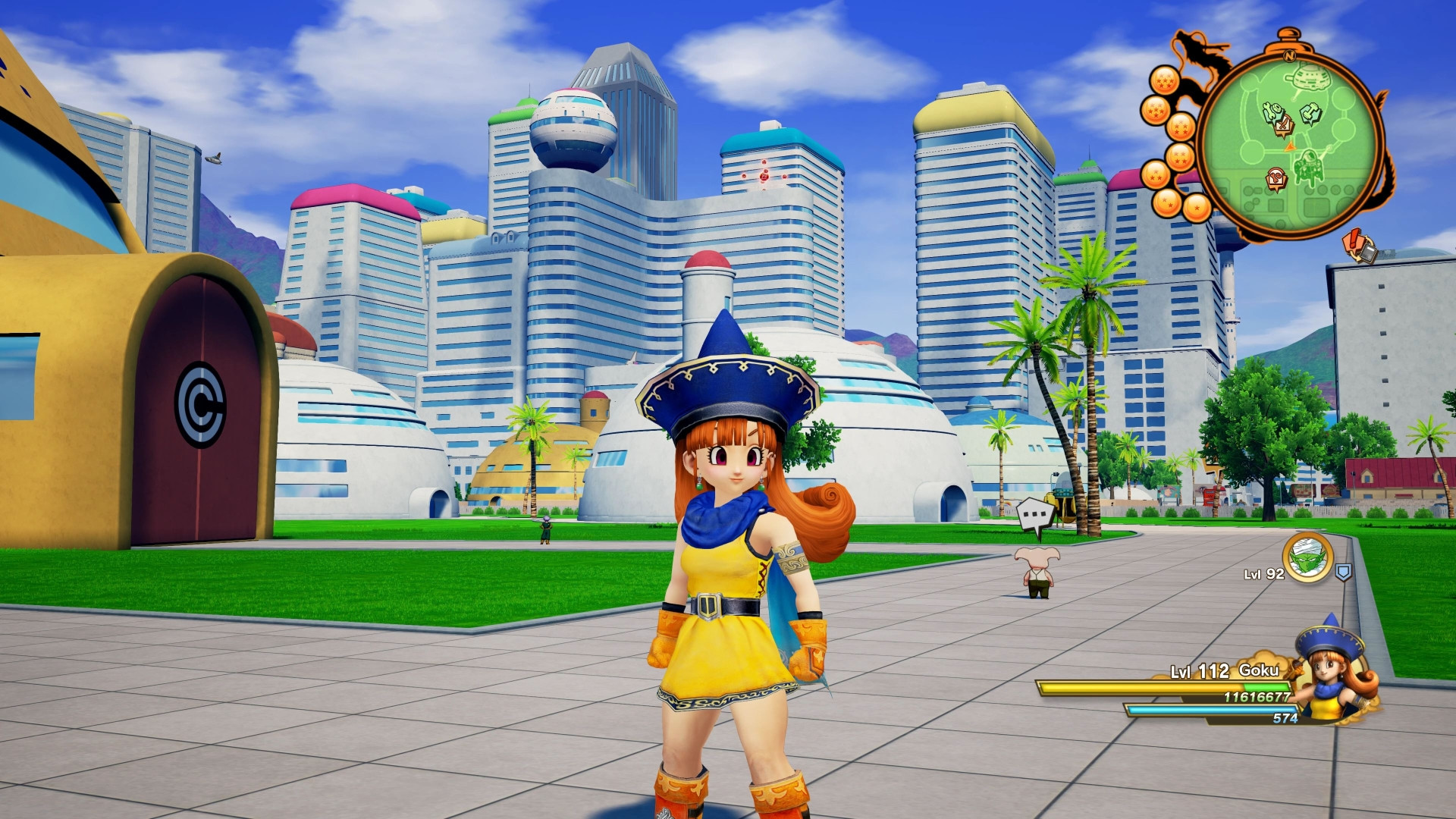 Dragon Quest Heroes Alena Mod Mod for Dragon Ball Z: Kakarot | DBZK Mods