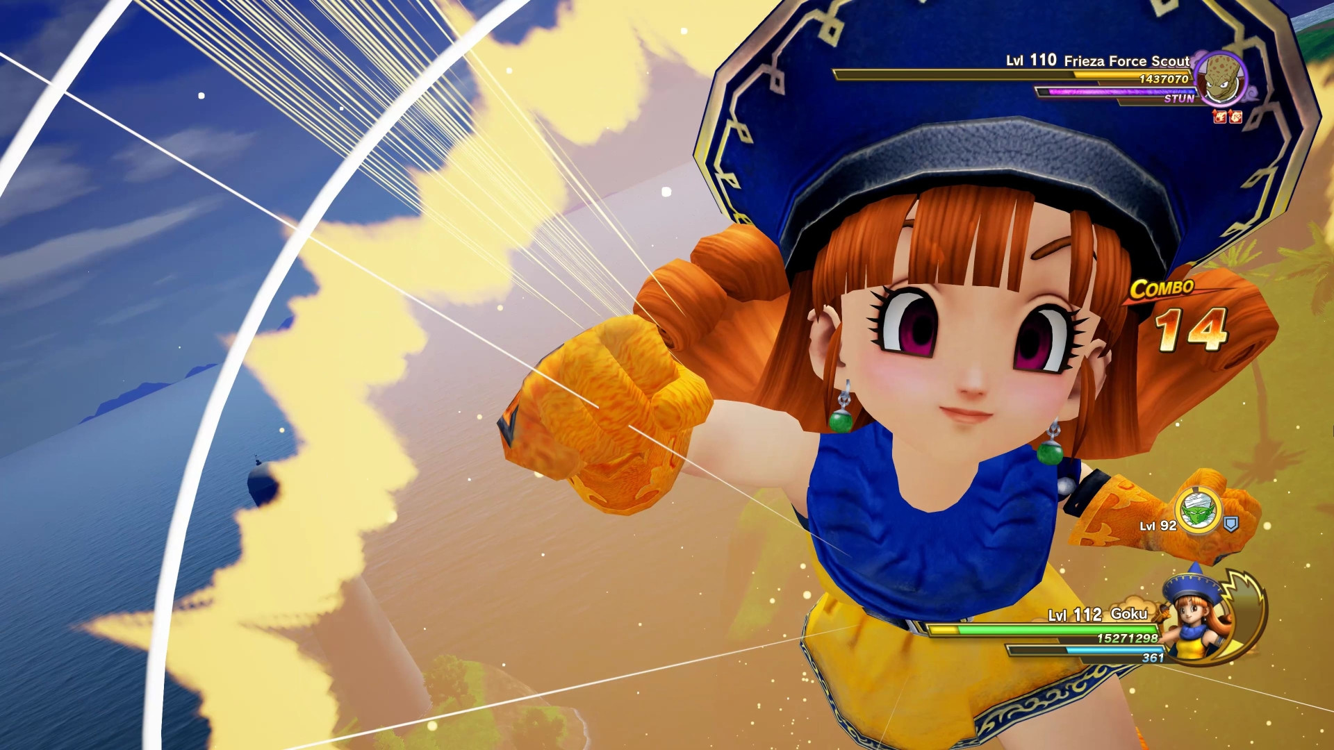 Dragon Quest Heroes Alena Mod Mod for Dragon Ball Z: Kakarot | DBZK Mods