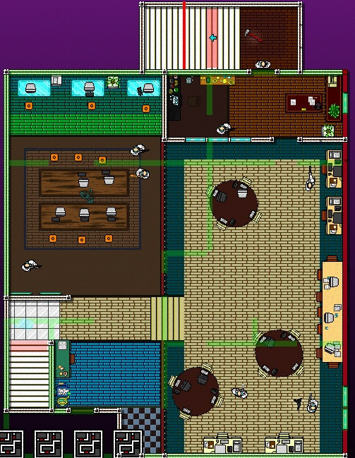 BRIDGE [6 Floors, Graham] Mod for Hotline Miami 2: Wrong Number | HLM2 Mods