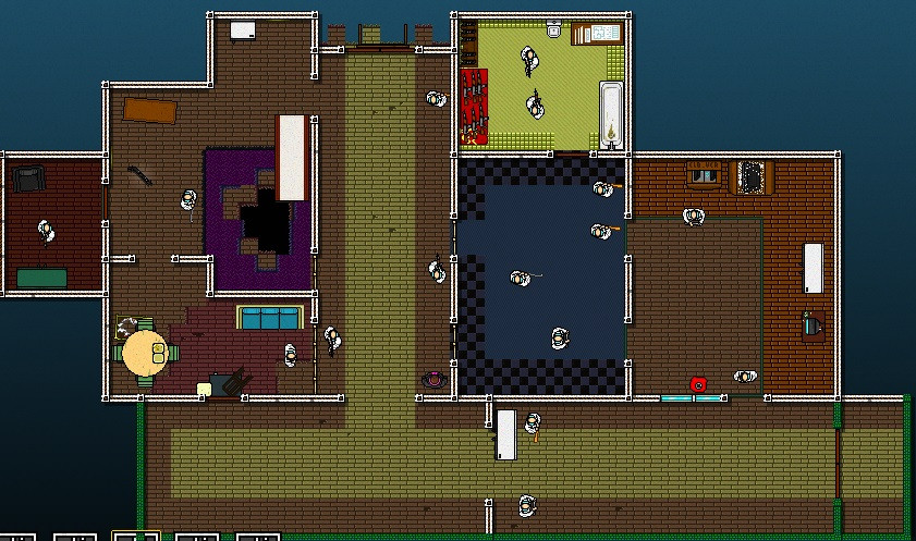 BRIDGE [6 Floors, Graham] Mod for Hotline Miami 2: Wrong Number | HLM2 Mods