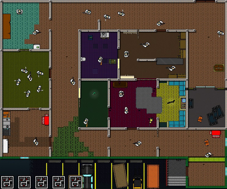 BRIDGE [6 Floors, Graham] Mod for Hotline Miami 2: Wrong Number | HLM2 Mods