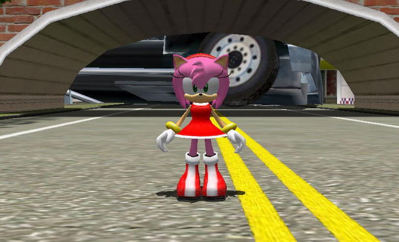 Amy Backless Dress Mod for Sonic Adventure 2 | SA2 Mods