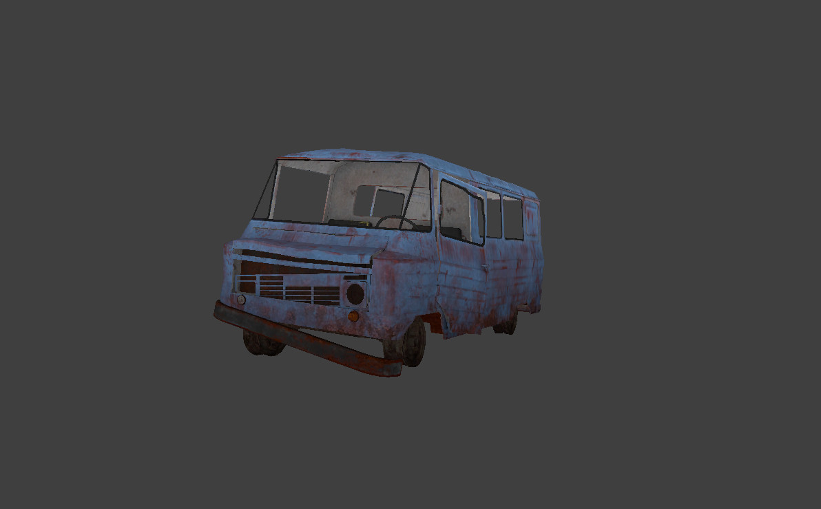 Wrecked Zuk van Mod for Half-Life 2 | HL2 Mods