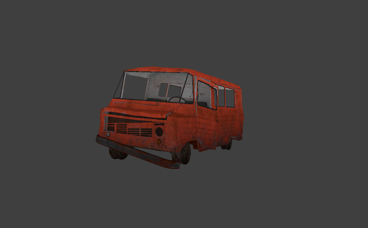 Wrecked Zuk van Mod for Half-Life 2 | HL2 Mods