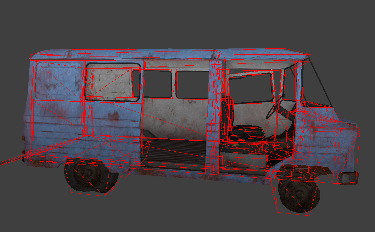 Wrecked Zuk van Mod for Half-Life 2 | HL2 Mods