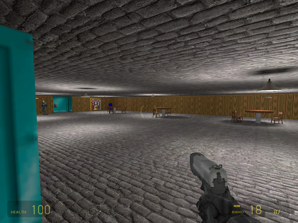 HL2 Wolfenstein 3D Level 1 Map Mod for Half-Life 2 | HL2 Mods