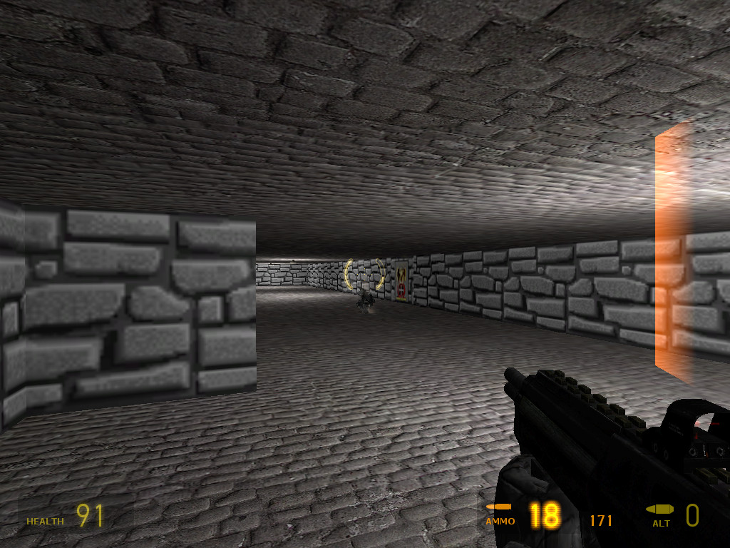 HL2 Wolfenstein 3D Level 1 Map Mod for Half-Life 2 | HL2 Mods