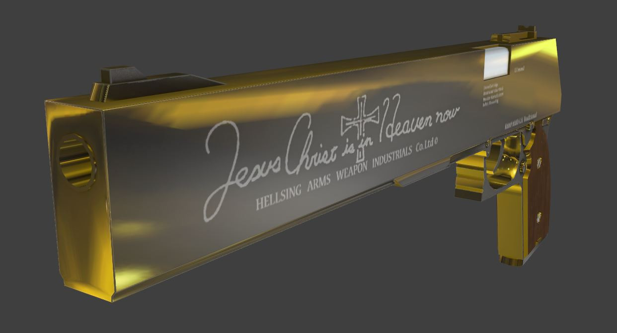 Hellsing Jackal (Pistol+Ambassador skin) Mod for Team Fortress 2 | TF2 Mods