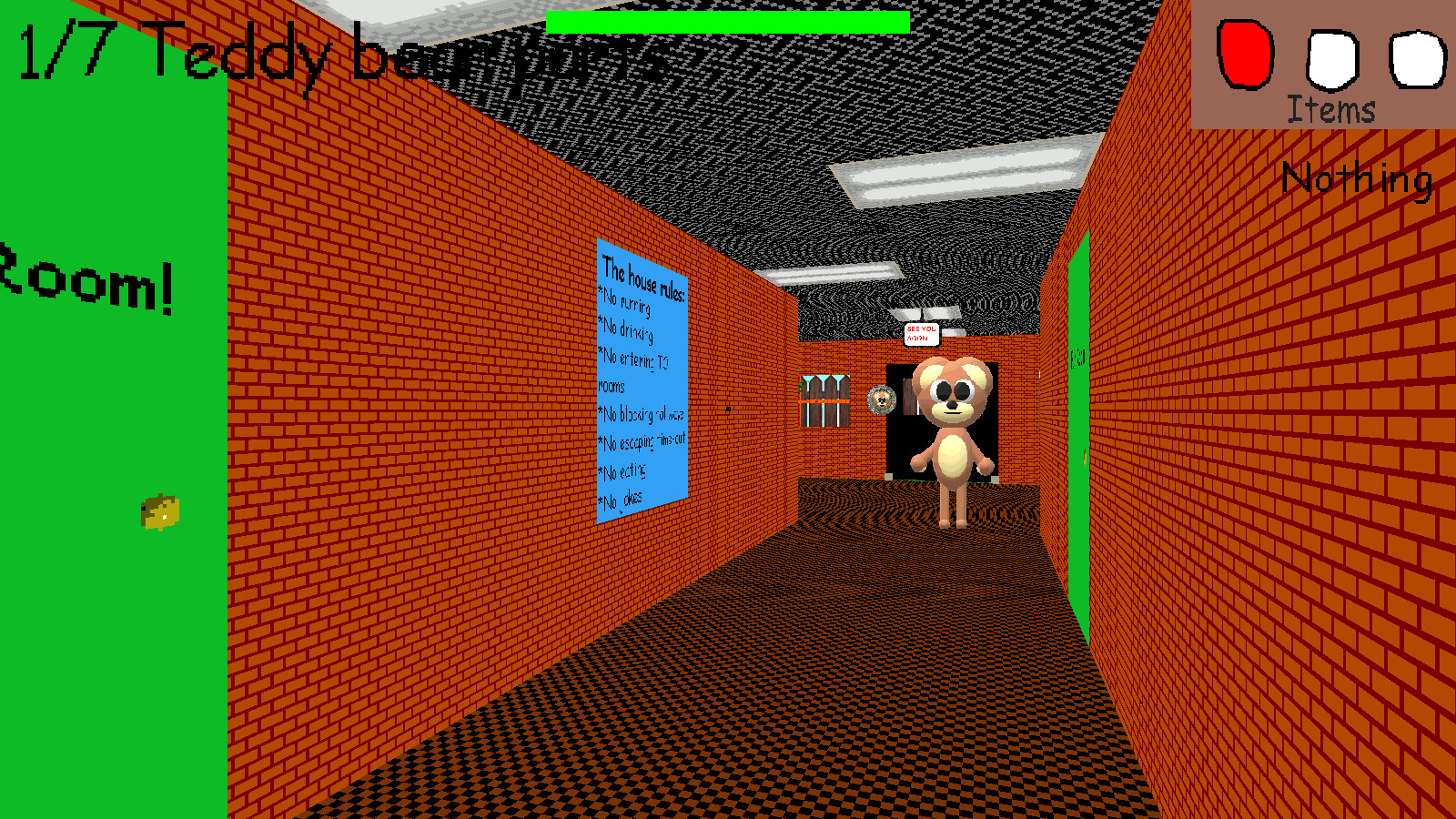 Teddy's Fun House Of Learning Mod for Baldi's Basics | Baldi Mods