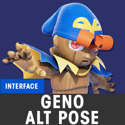 Smash 3C Geno Alt Pose Interface Mod for Super Smash Bros. Brawl ...