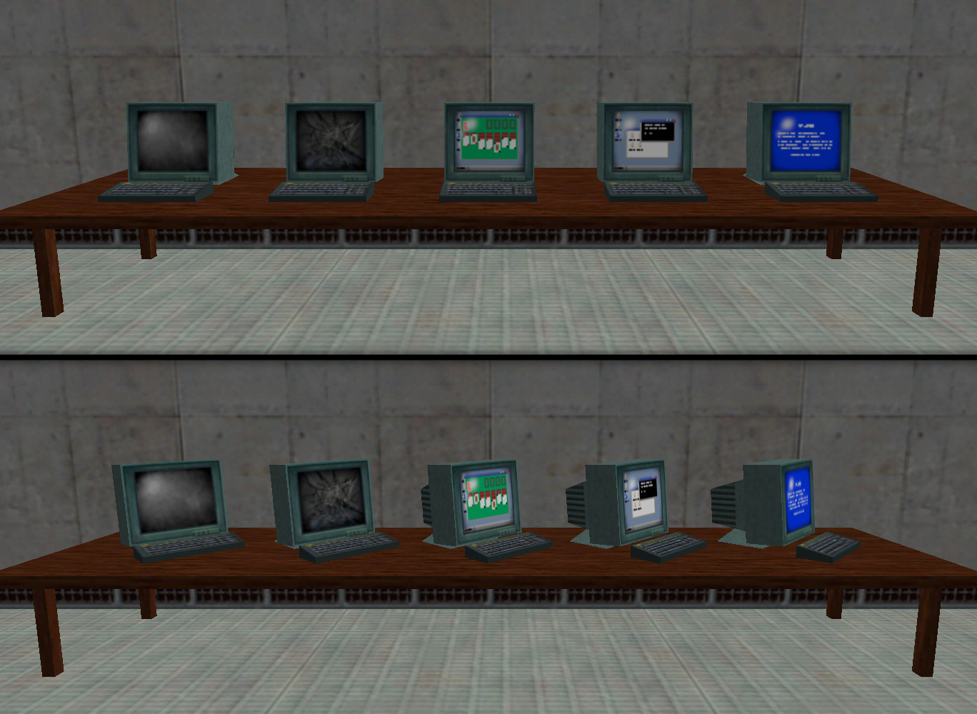 PC Monitors and Keyboards Mod for Half-Life | HL Mods
