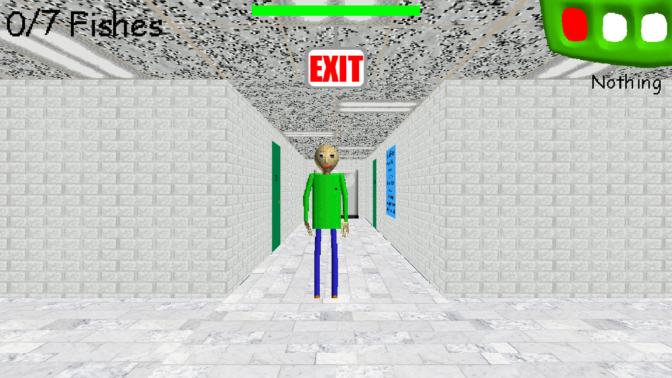 Baldi loves fish 1.2 [Baldi's Basics] [Mods]