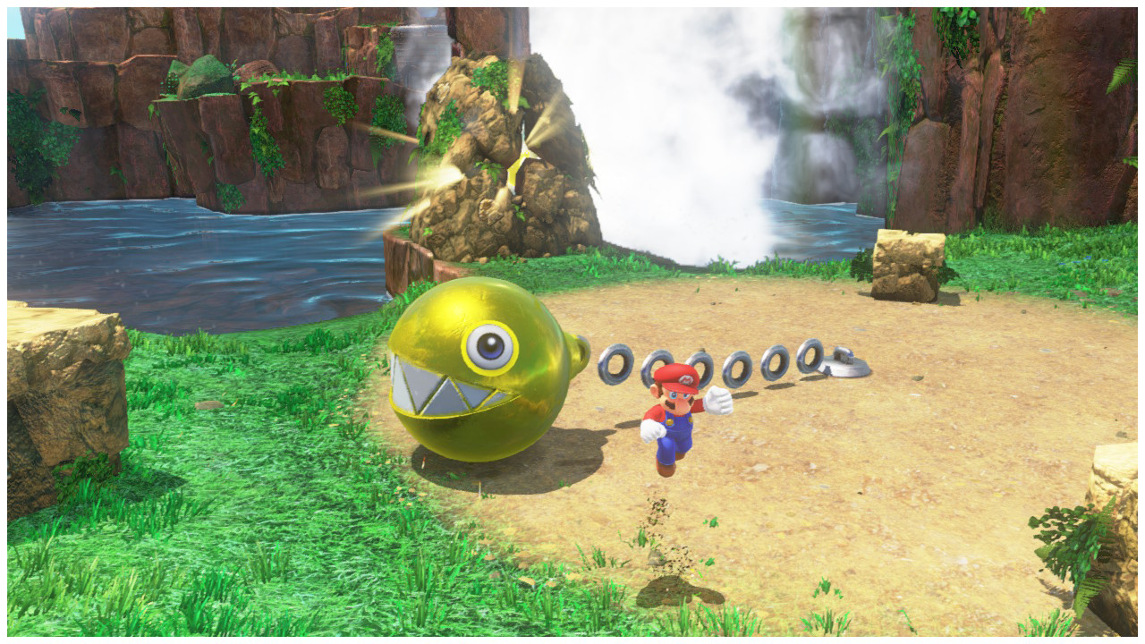 Pac-Man over Chain Chomp Mod for Super Mario Odyssey | SMO Mods