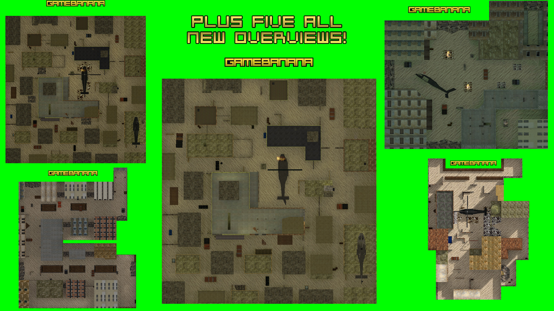 NIPPER's Black Hawk Down Pack Mod for Counter-Strike 1.6 | CS1.6 Mods