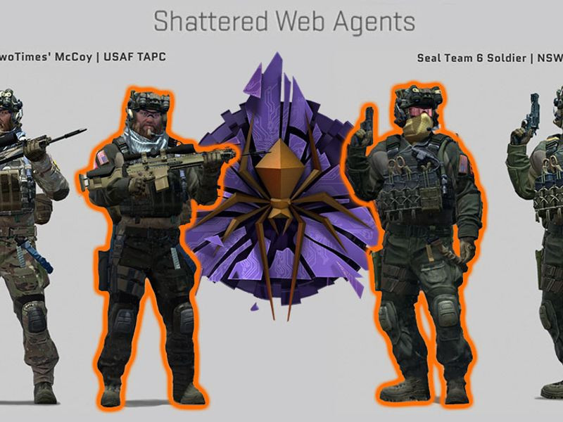 CSGO SEAL Team 6 Shattered Web Pack Mod for Counter-Strike: Source | CS ...