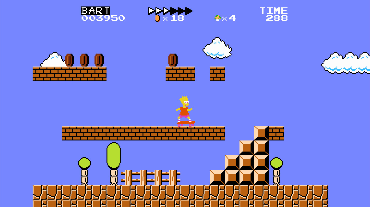 Bart Simpson Skin (Mario, 1.9.3) Mod for Boll Deluxe | BDX Mods