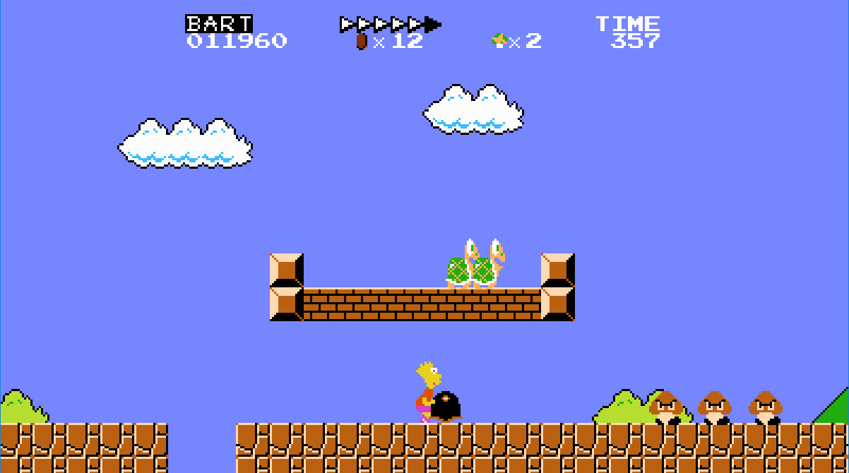 Bart Simpson Skin (Mario, 1.9.3) Mod for Boll Deluxe | BDX Mods