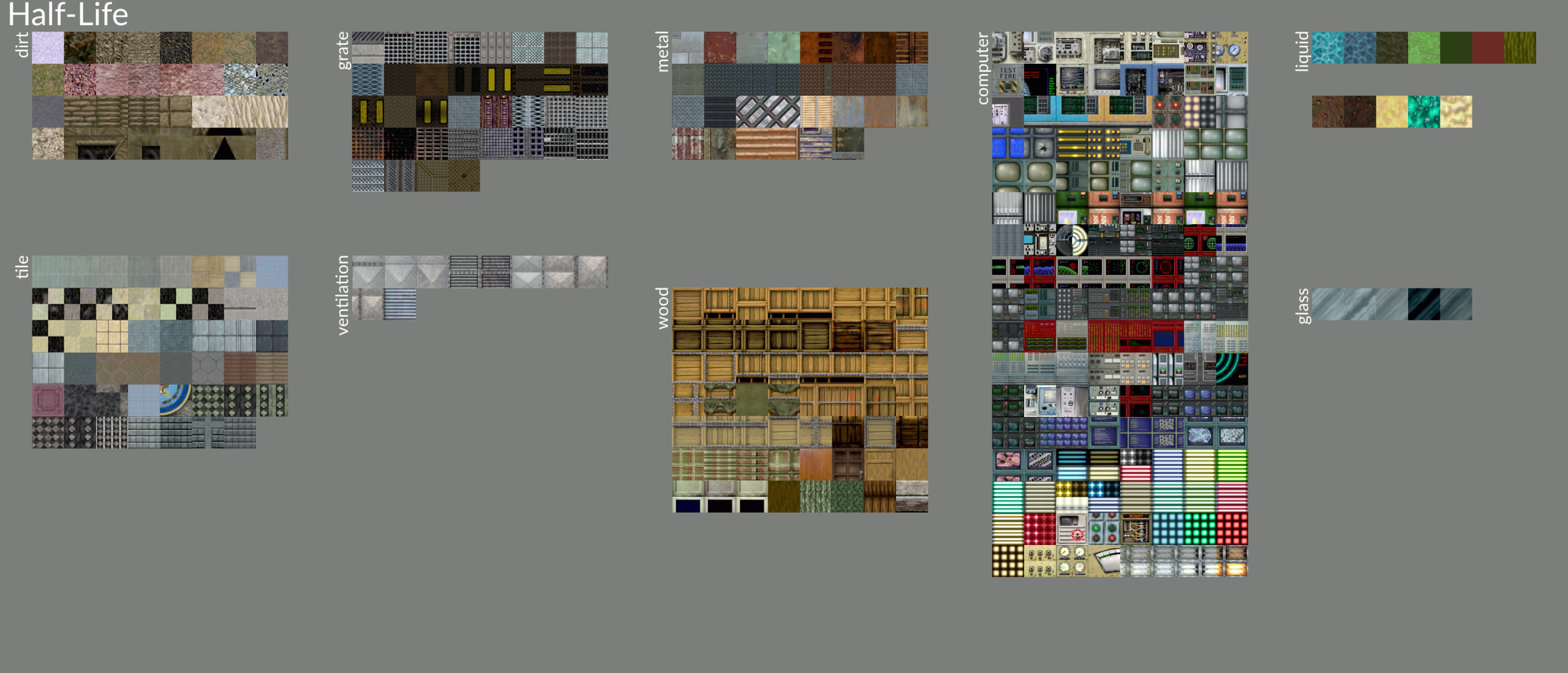 Materials Listing and Showcase [Goldsource Engine] [Mods]