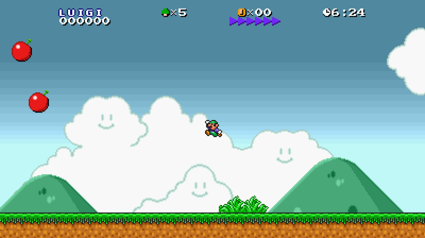 Super Mario All Stars Smb1 Luigi [sonic Boll] [mods]