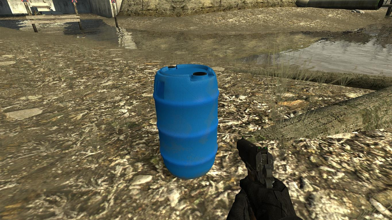 New plastic barrel Mod for Half-Life 2 | HL2 Mods