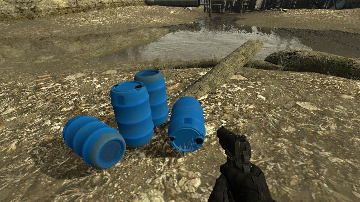 New plastic barrel Mod for Half-Life 2 | HL2 Mods