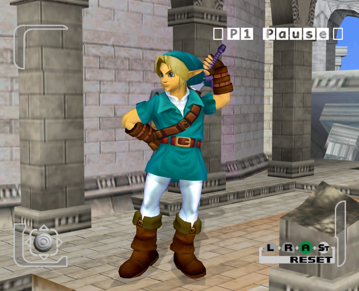 Light Blue Link [Super Smash Bros. Melee] [Mods]