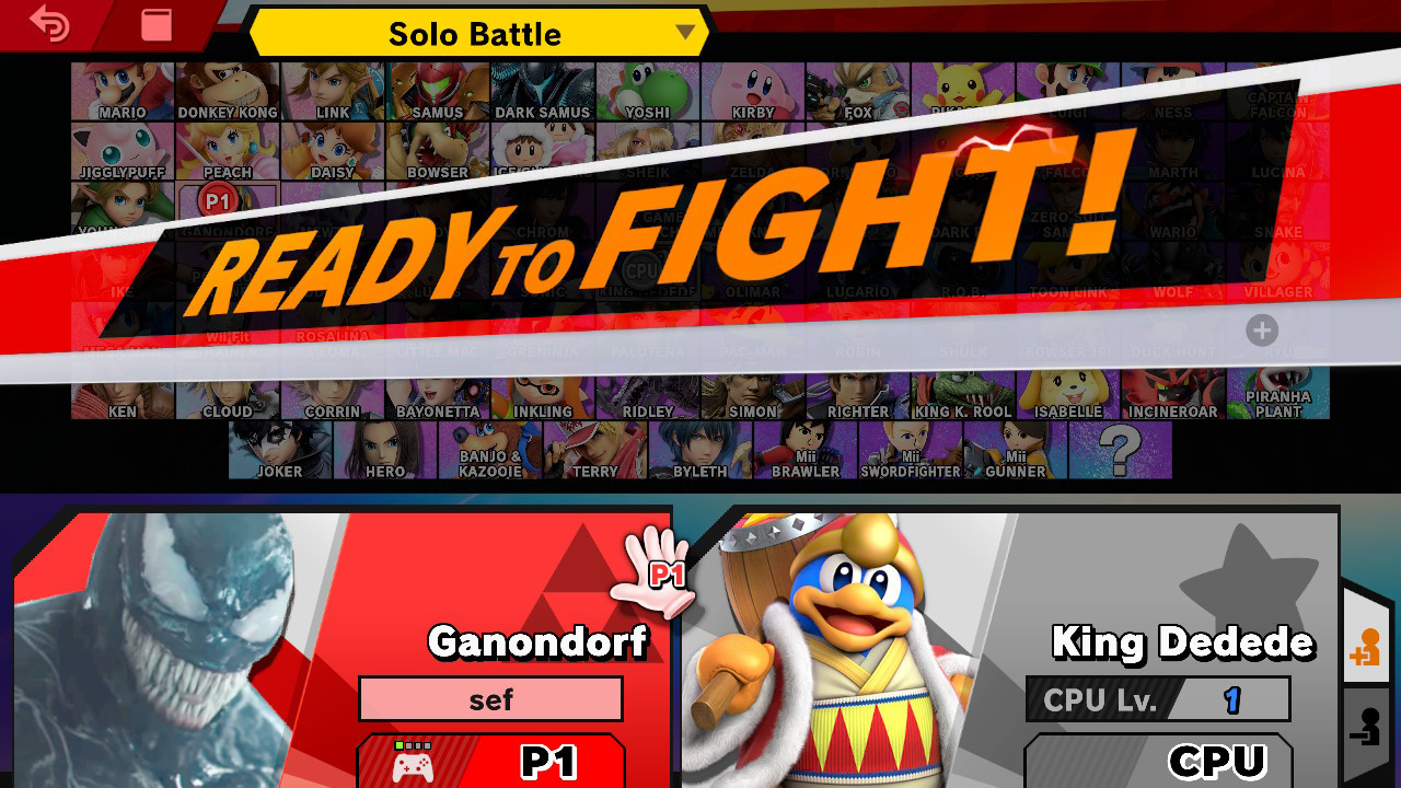 Venom on Ganon Mod for Super Smash Bros. Ultimate | SSBU Mods