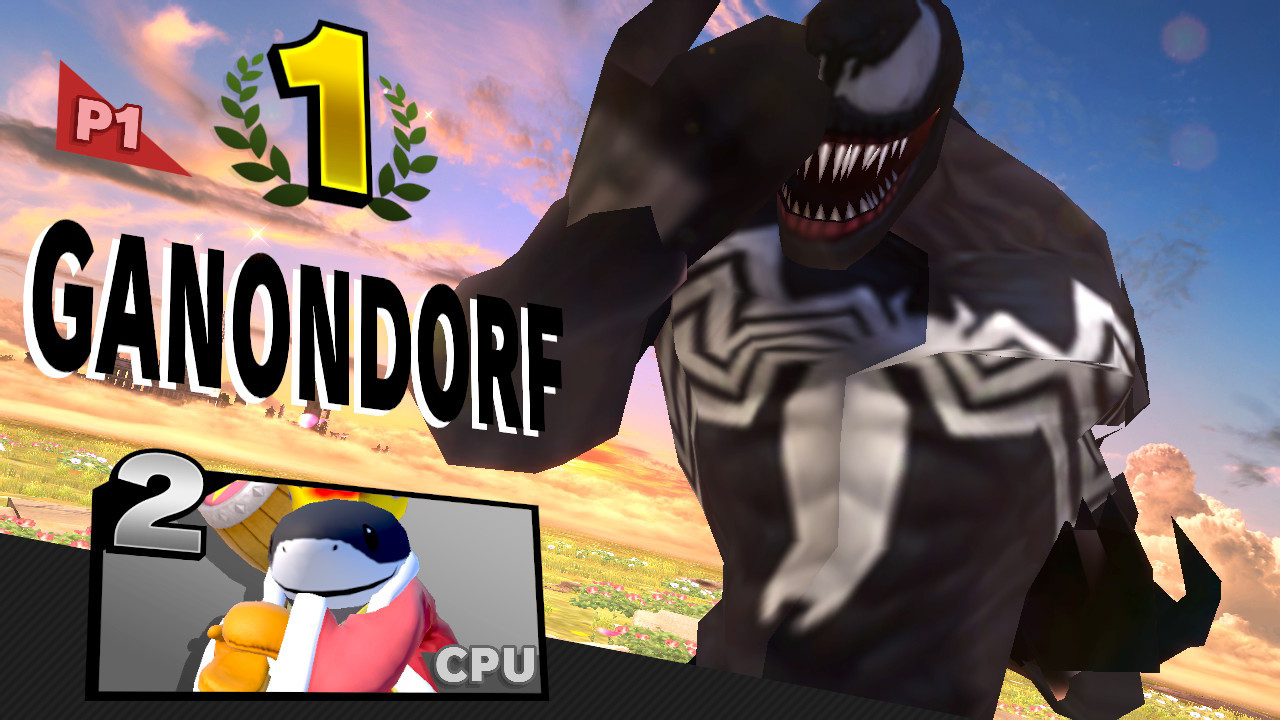 Venom on Ganon Mod for Super Smash Bros. Ultimate | SSBU Mods