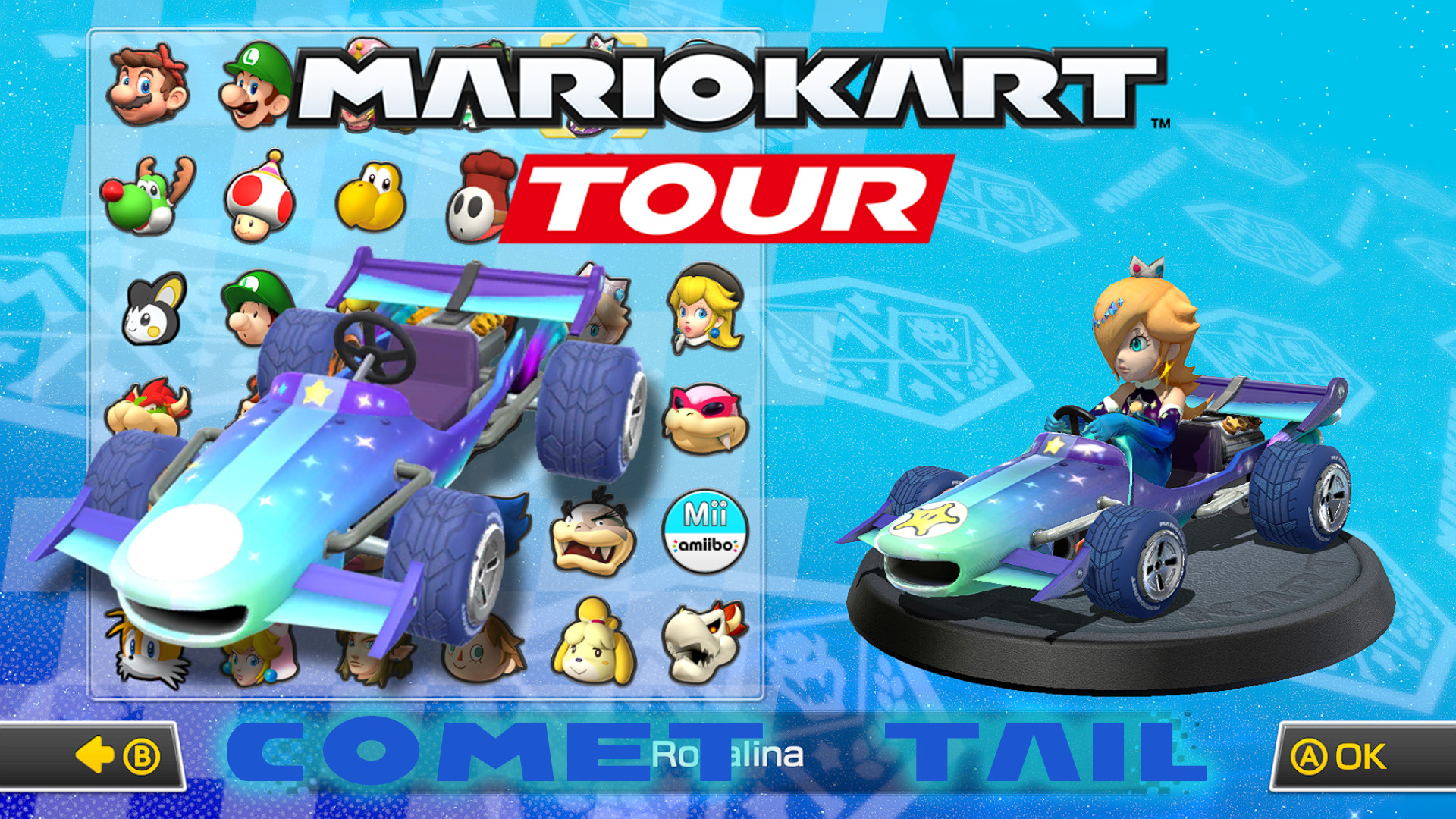 Comet Tail from MKT Mod for Mario Kart 8 | MK8 Mods