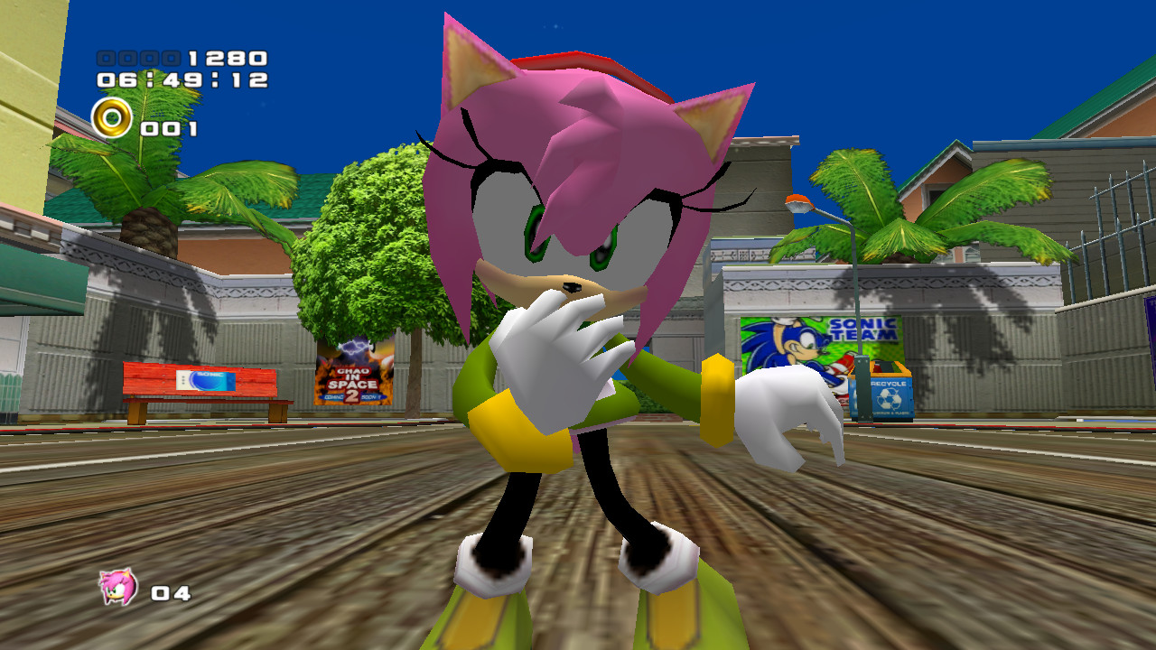 Amy Spring Outfit Mod for Sonic Adventure 2 | SA2 Mods