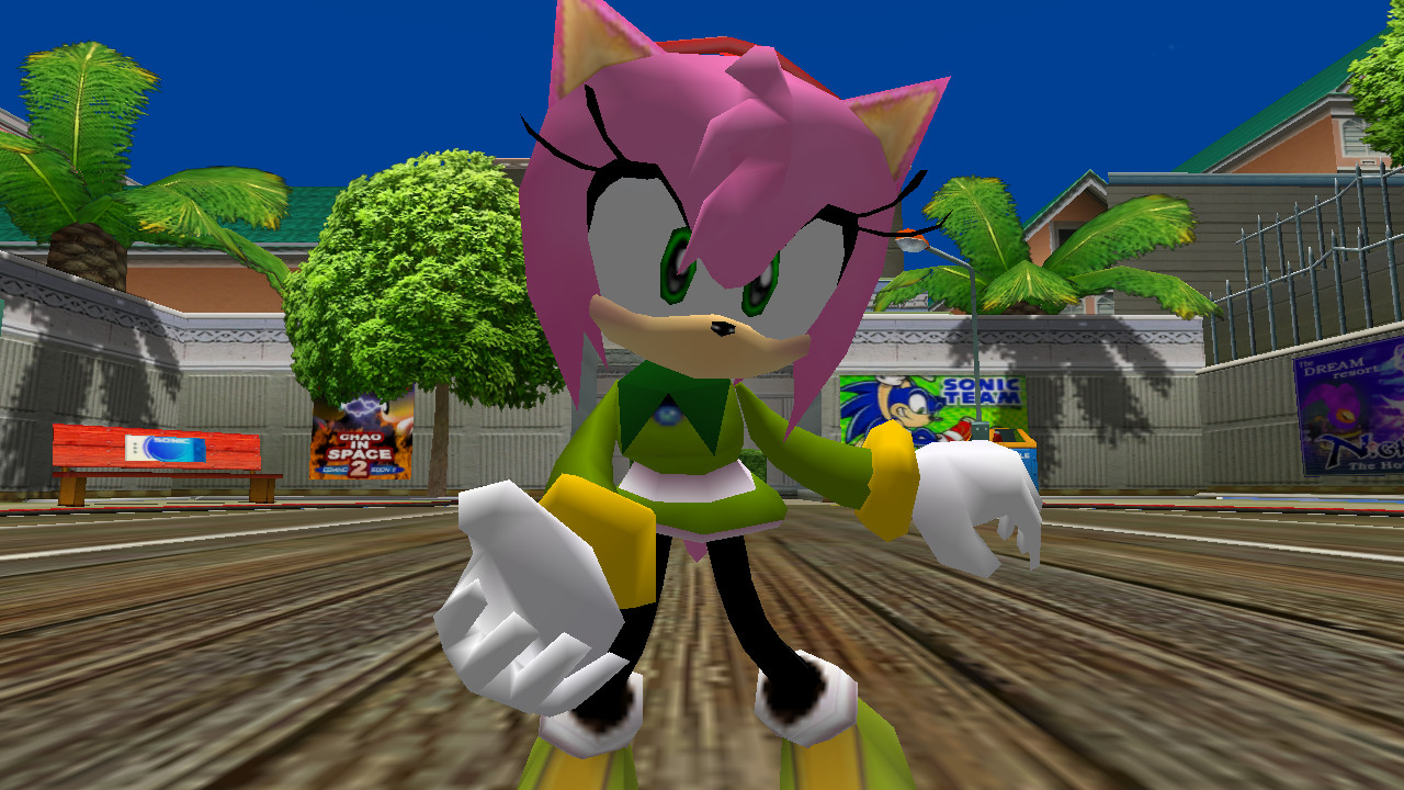 Amy Spring Outfit Mod for Sonic Adventure 2 | SA2 Mods