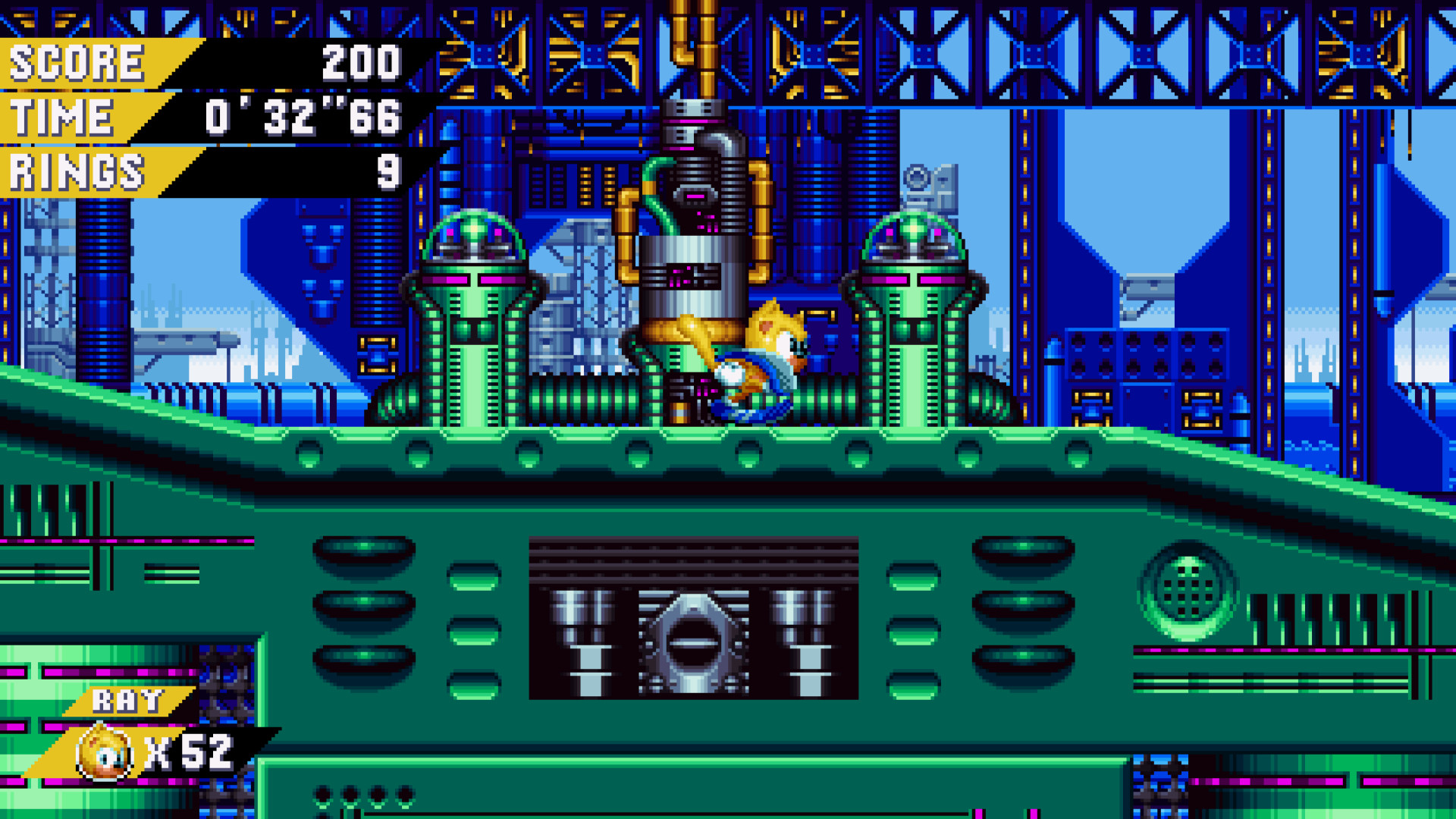 Menu based HUD Mod for Sonic Mania | SM Mods