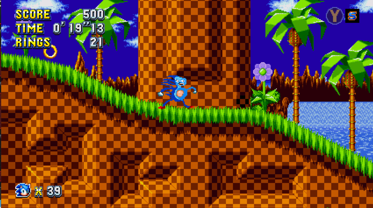 Sanic Monia Mod for Sonic Mania | SM Mods