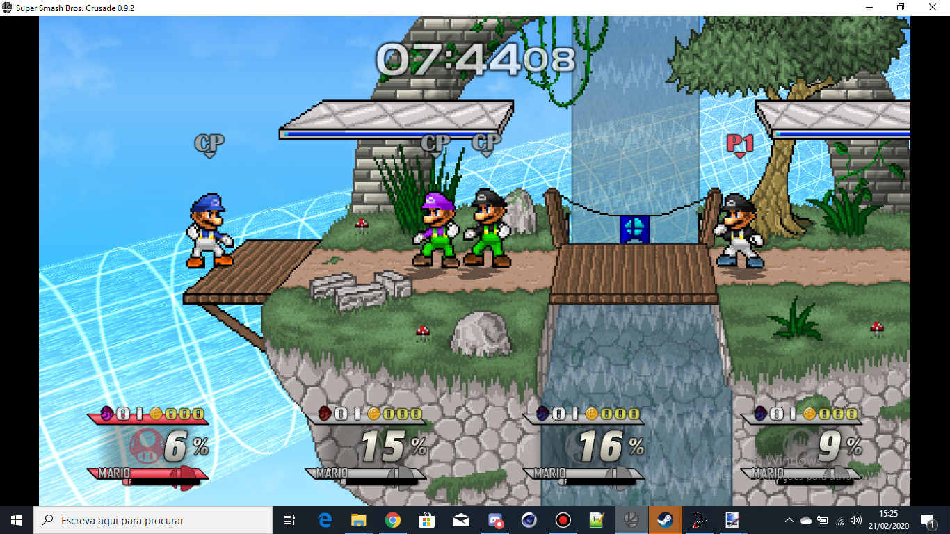 Four SSF2 Mario Skins for SSBC Mario Mod for Super Smash Bros. Crusade ...