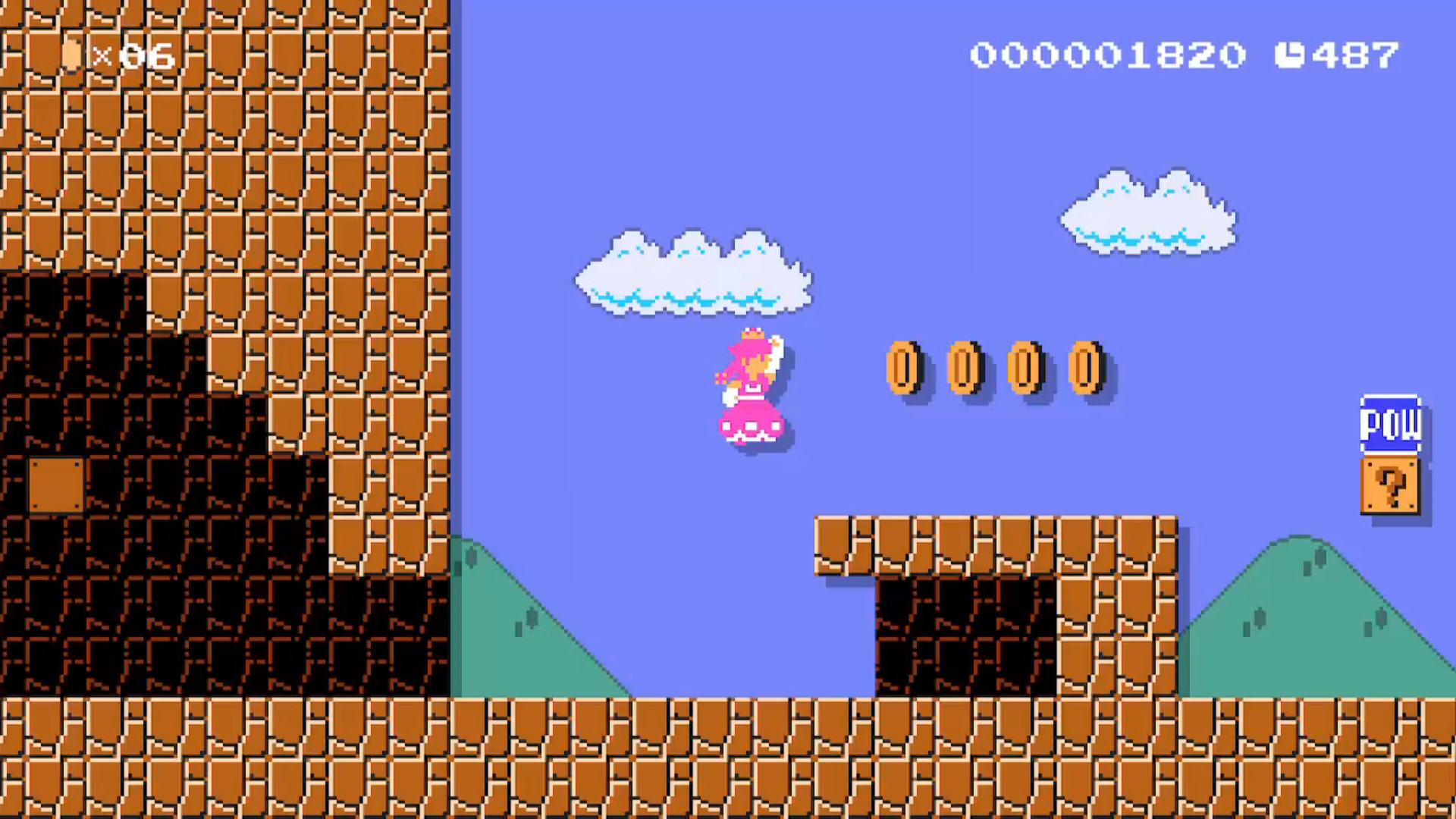 Peachette over Toadette Mod for Super Mario Maker 2 | SMM2 Mods