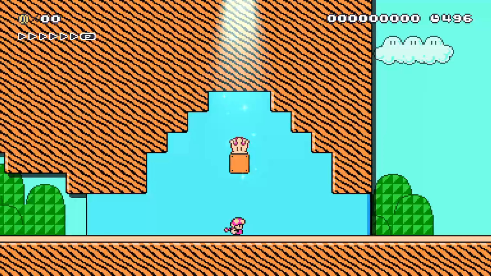 Peachette over Toadette Mod for Super Mario Maker 2 | SMM2 Mods