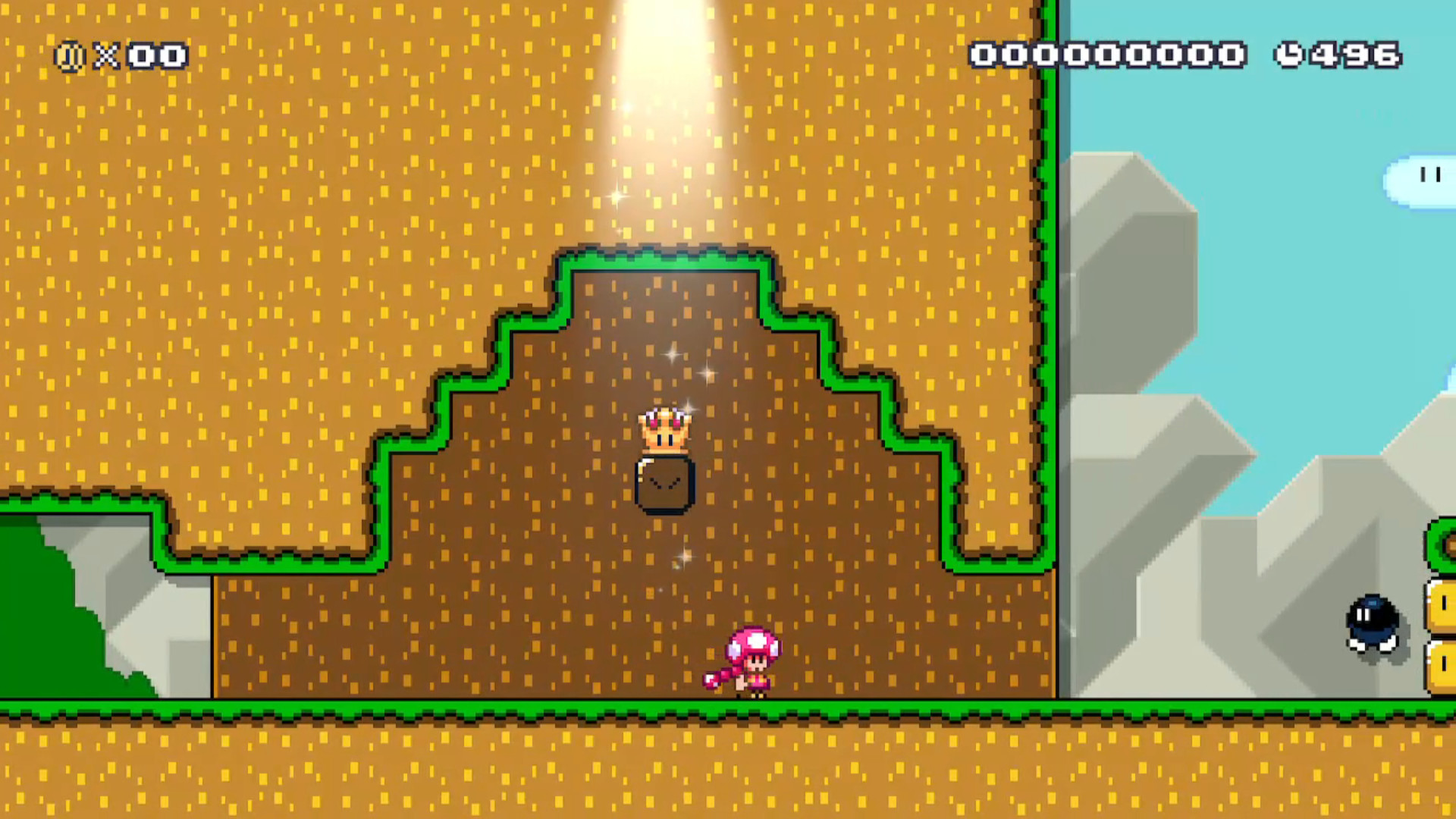 Peachette over Toadette Mod for Super Mario Maker 2 | SMM2 Mods