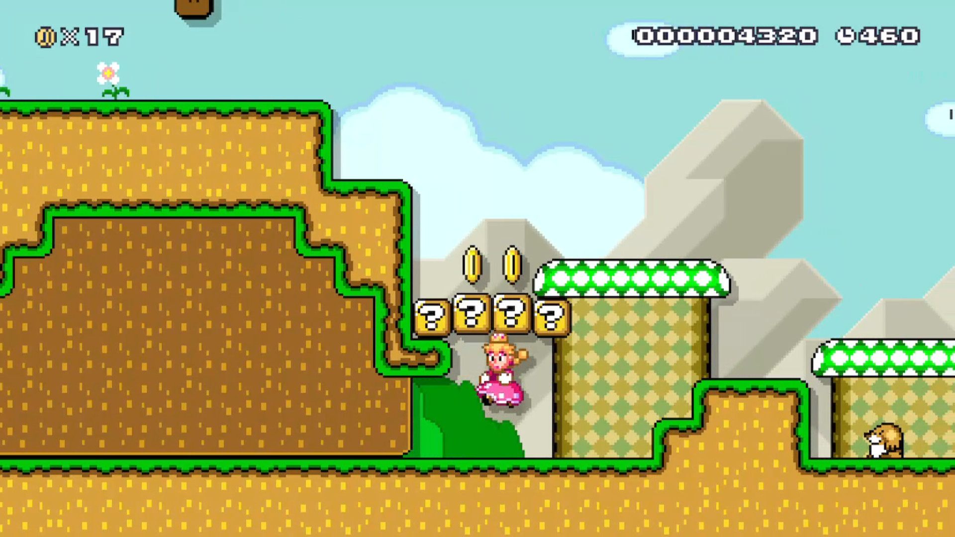 Peachette over Toadette Mod for Super Mario Maker 2 | SMM2 Mods