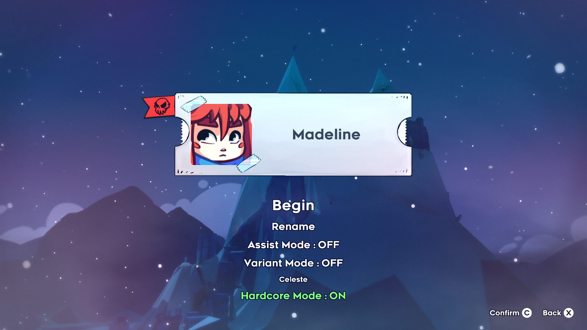 Hardcore Mode Mod for Celeste | Celeste Mods