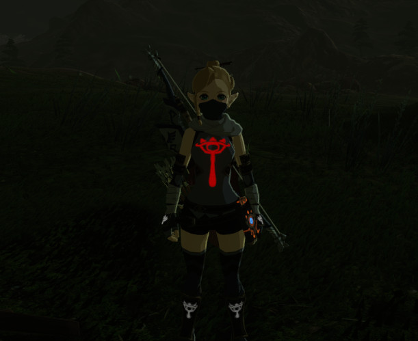 Glowing Stealth Armor (Linkle) Mod for The Legend of Zelda: Breath of ...