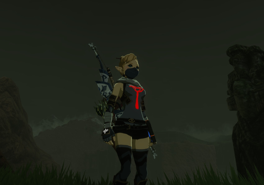 Glowing Stealth Armor (Linkle) Mod for The Legend of Zelda: Breath of ...