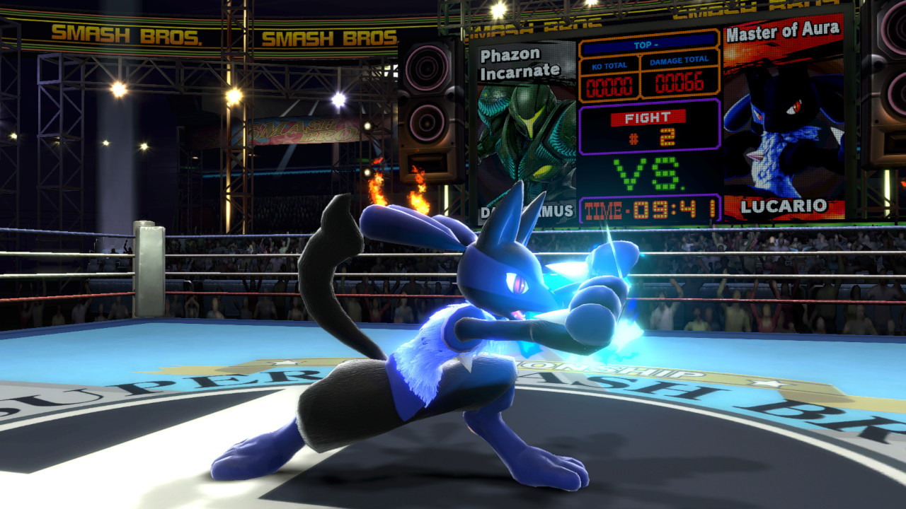 Black & Blue Lucario Mod for Super Smash Bros. Ultimate | SSBU Mods
