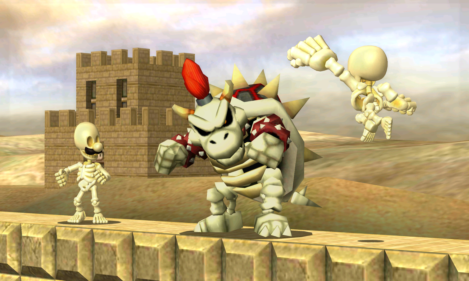 The Bone Brothers V2 Mod for Super Smash Bros. (3DS) | SSB3DS Mods