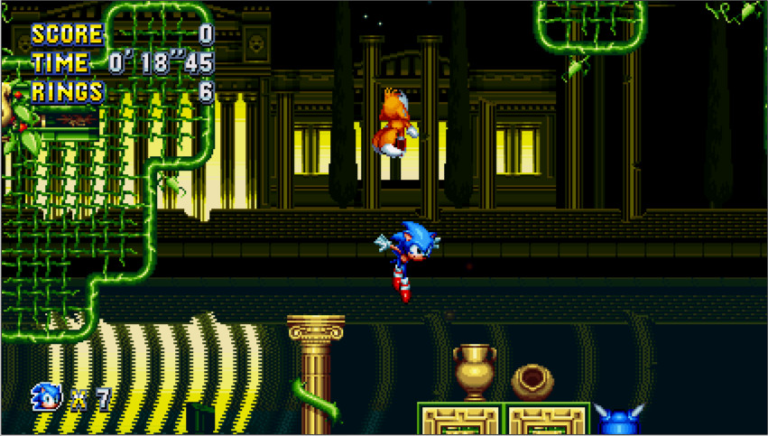 Better Sonic Falling Animation Mod for Sonic Mania | SM Mods